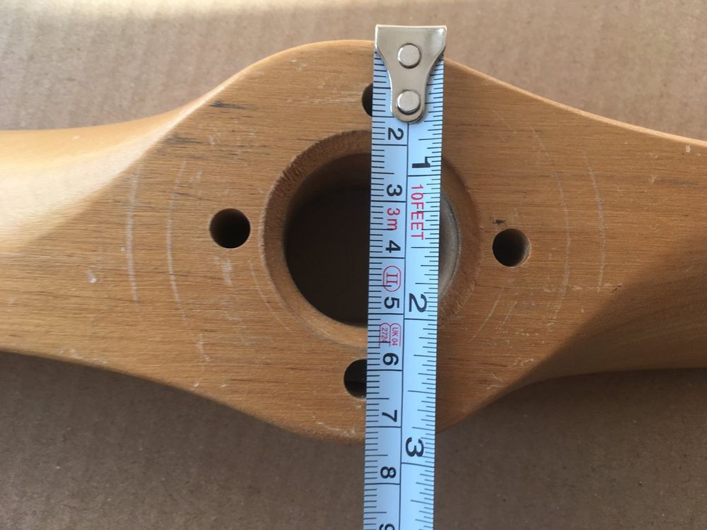 Vintage FLUGZEUG PROPELLER aus Holz (ca 1950) (Gebraucht) in Au SG für ...