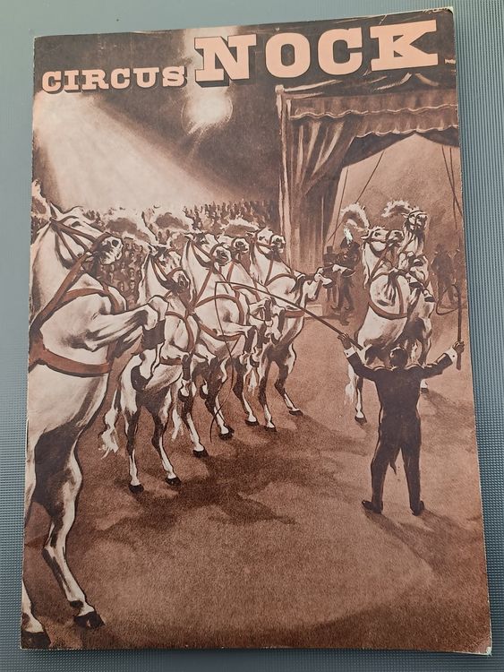 Altes Programm Heft / Circus Nock - ca. 1950/60 | Kaufen auf Ricardo