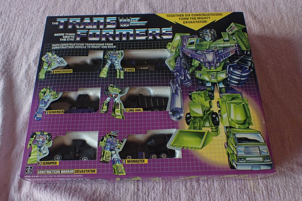 HASBRO Transformers 6 Construction Devastor Warrior in OVP (Gebraucht ...