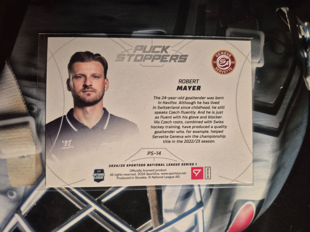 Robert Mayer HC Geneve Servette 2024/25 Sportzoo (Gebraucht) in Treiten ...