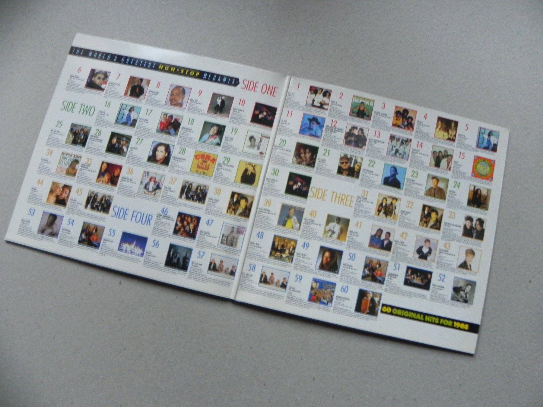 Doppel LP 60 Rock Pop Hits 1988 Michael Jackson Status Quo (Gebraucht ...