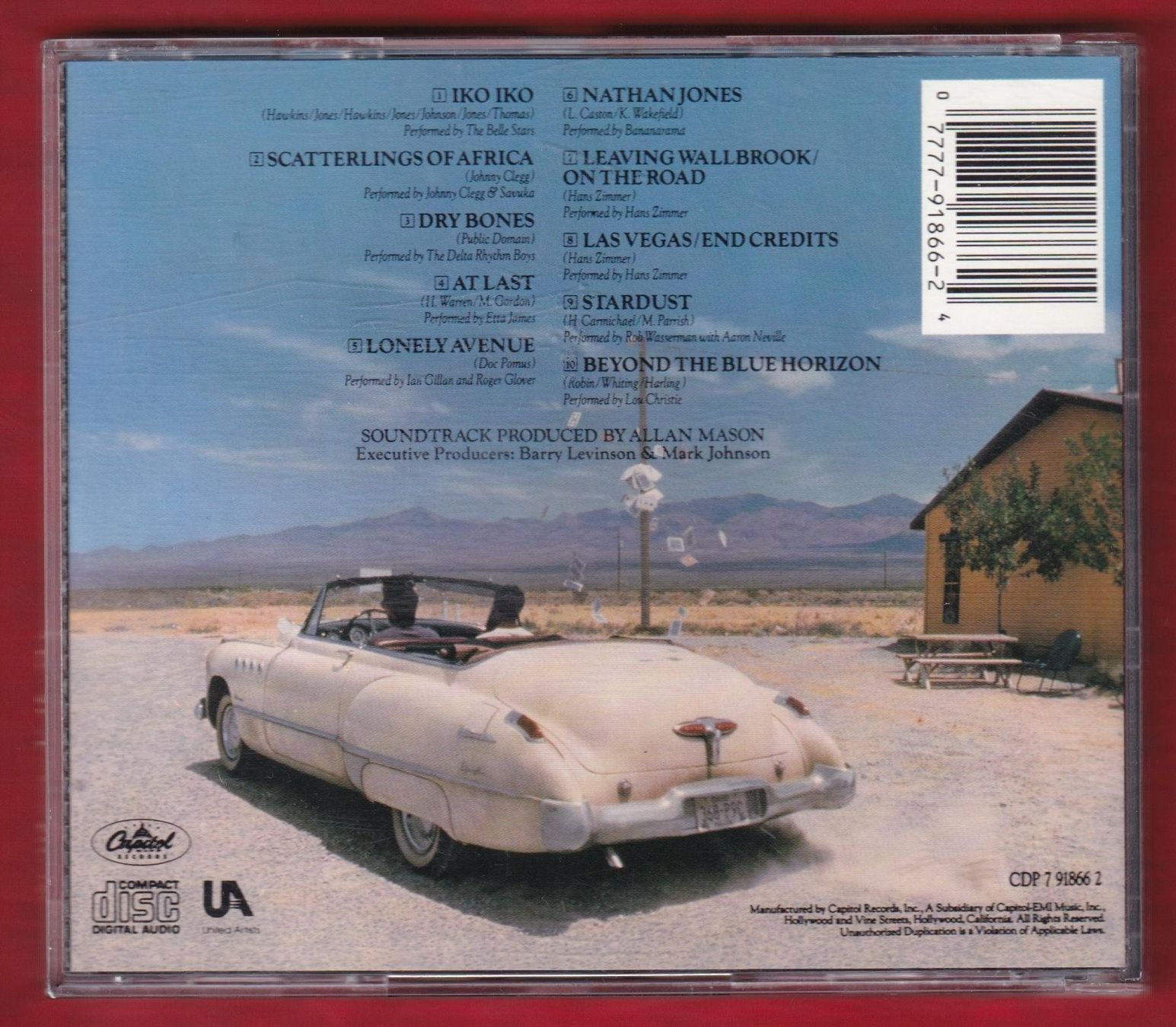 Rain Man - Original Motion Picture Soundtrack (CD) (Gebraucht) in ...