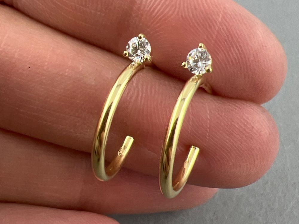 Ohrstecker 750 Gold | Kaufen auf Ricardo