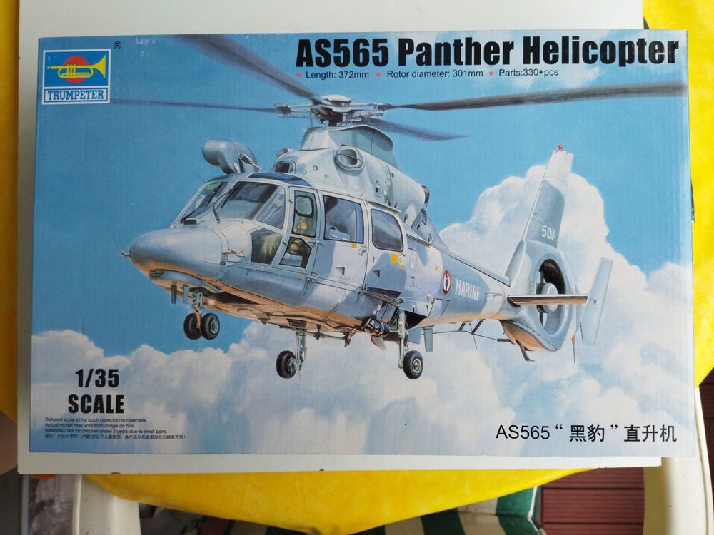 Aerospatial AS 565 "Panther" Armée de l'Air/ Trumpeter 1/35 (Neu und ...