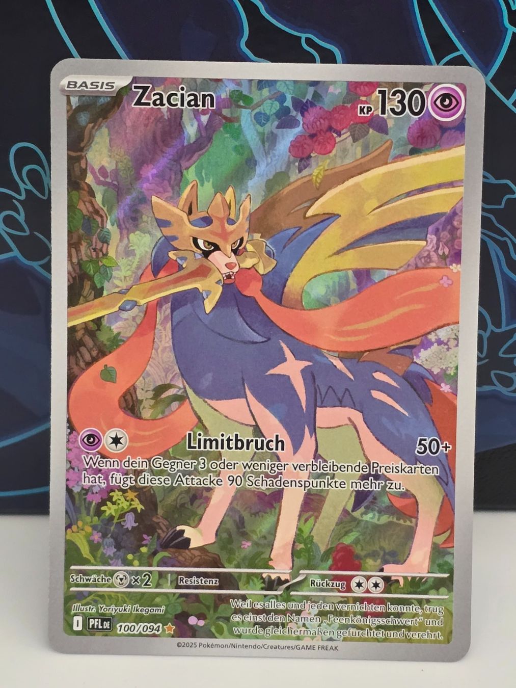 Ab 1.- Fr. 🇩🇪 Pokemon Fatale Flammen 》Zacian 100/094 (Gebraucht) in ...