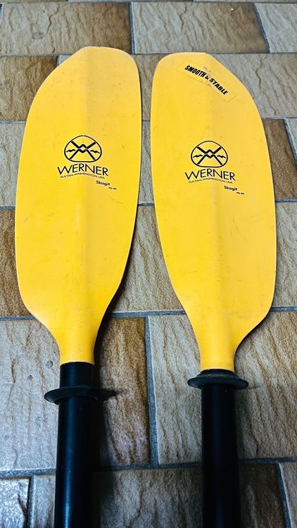 WERNER Skagit carbon shaft paddle 210cm | Kaufen auf Ricardo