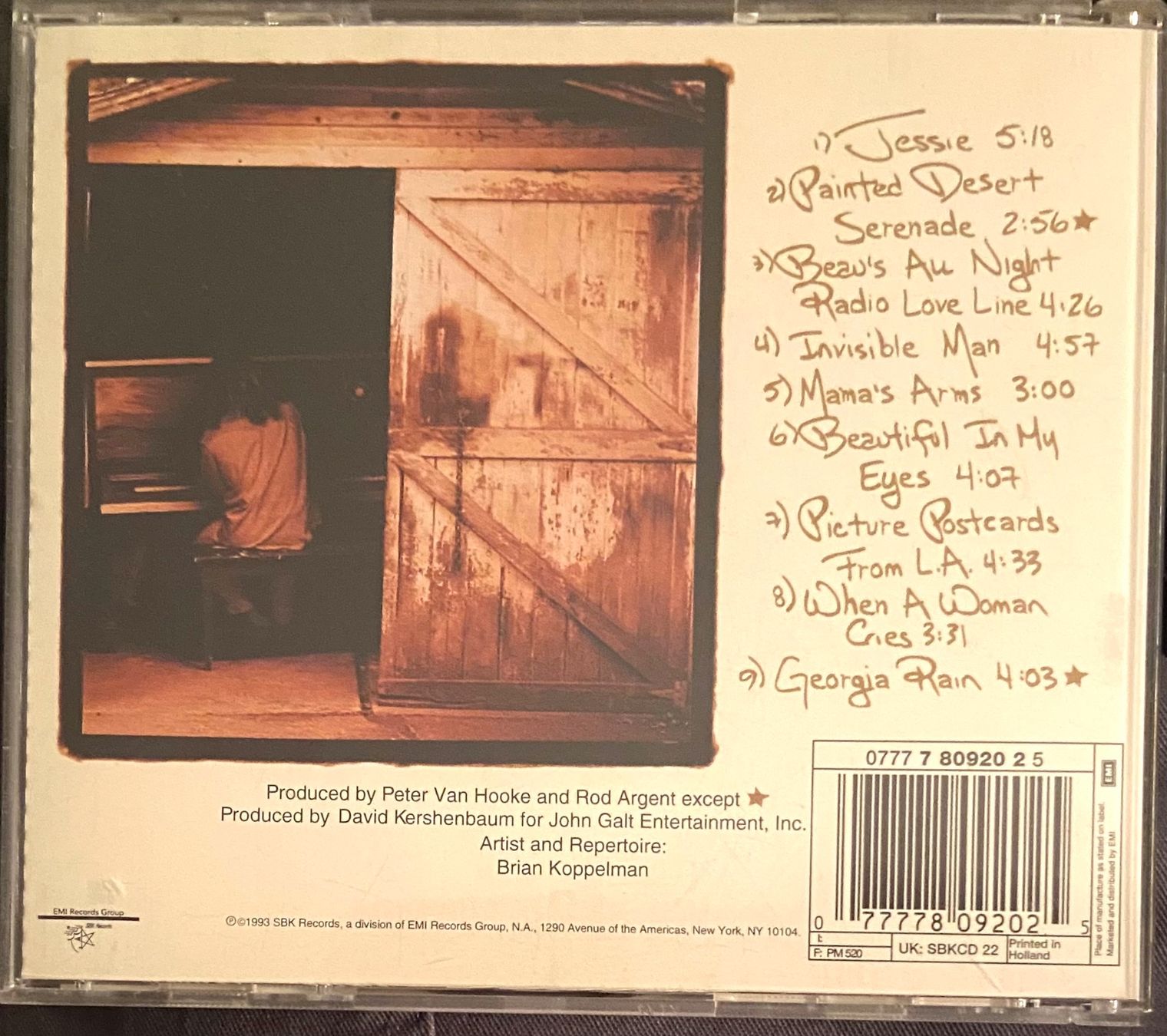 Joshua Kadison – Painted Desert Serenade CD (Soul, Ballad) (Gebraucht ...