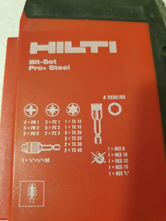 Hilti Bit-Set | Kaufen auf Ricardo