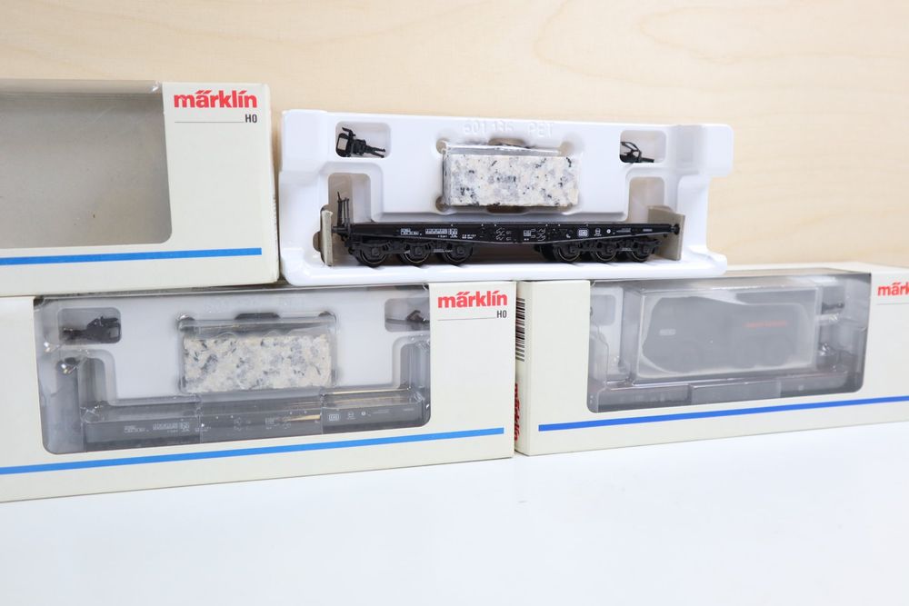 Märklin 3 x Schwerlastwagen 48663/4866 - Top Modelle H0 (Gebraucht) in ...