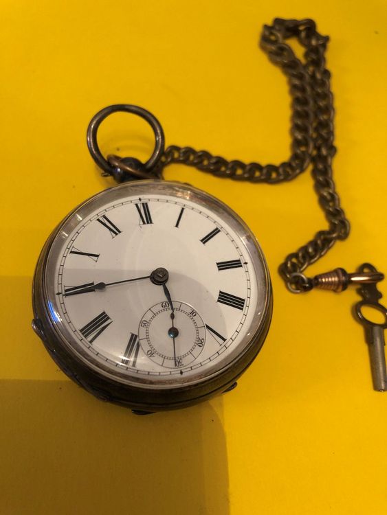 Grangin Watch Co. Taschenuhr Echt Silber | Kaufen auf Ricardo