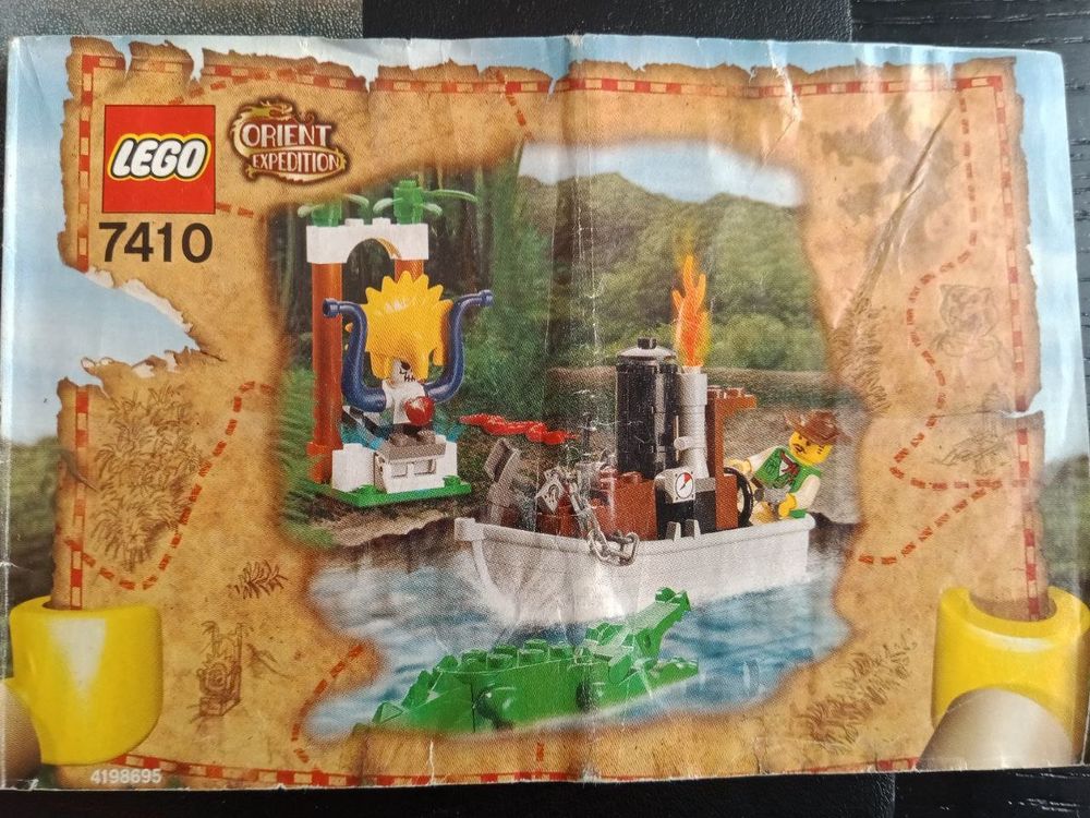 Anleitung von Lego Orient Expedition Jungle River 7410 | Kaufen auf Ricardo
