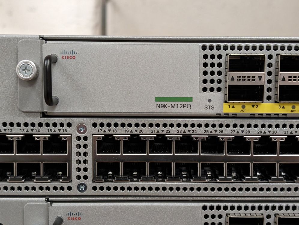 Cisco N9K-C9396TX Nexus 9300 48p 100M/1/10G-T 12p 40G QSFP (Gebraucht) in Schaffhausen für CHF ...