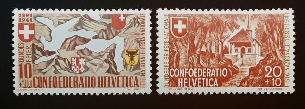 1941 Pro Patria B13-B14 **/* postfrisch & ungebraucht | Kaufen auf Ricardo