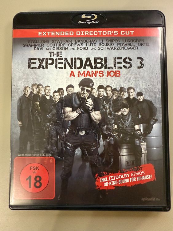 The Expendables 3 - A Man's Job (Extended Director's Cut) Bl (Gebraucht ...