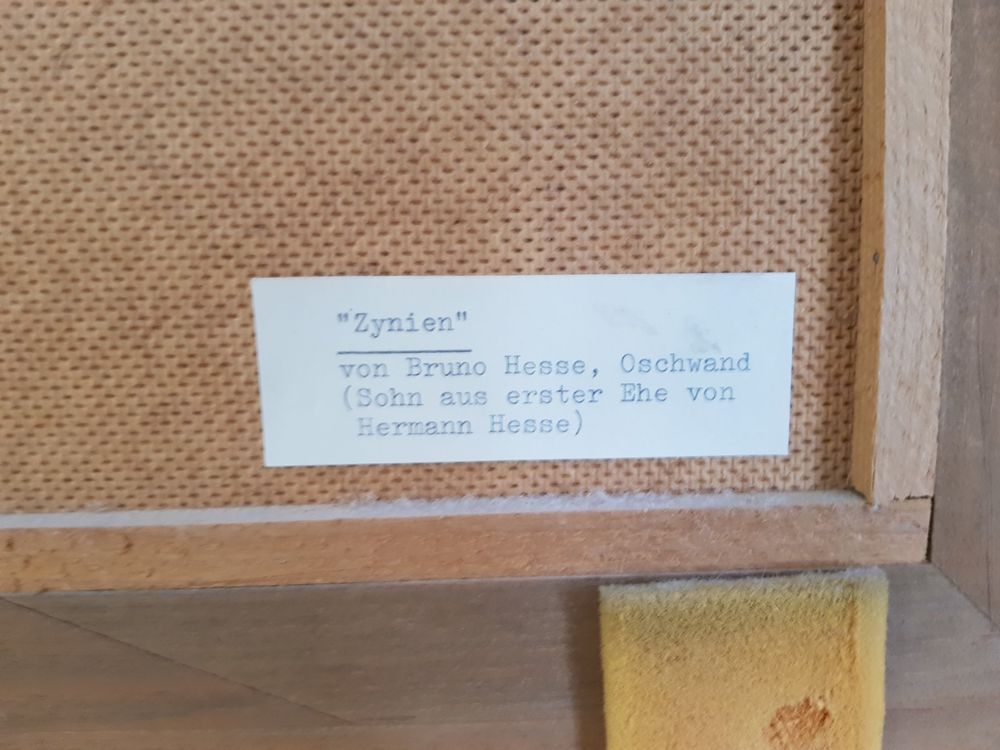 Bruno Hesse (1905-1999) Gemälde, Sohn von Hermann Hesse Bild (Gebraucht ...