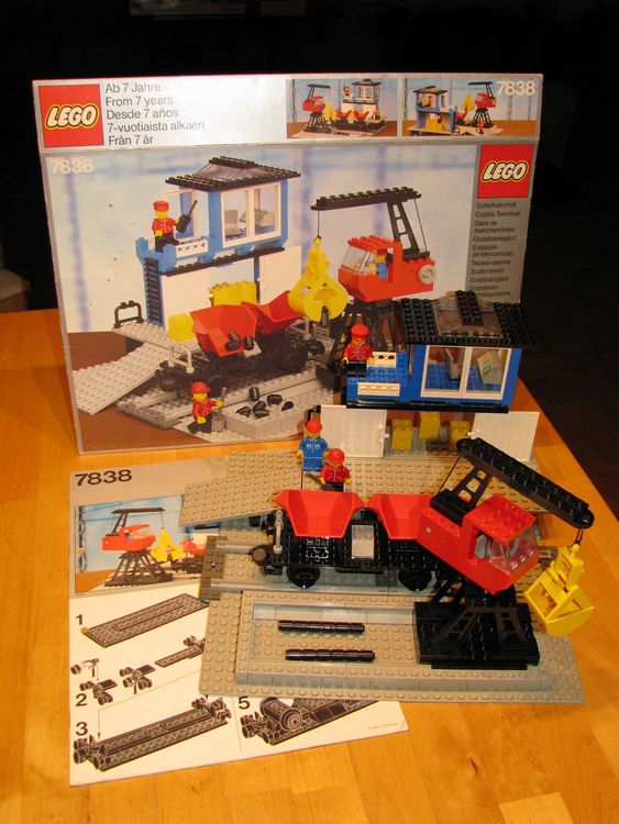 Lego Eisenbahn 7838 güterbahnhof | Kaufen auf Ricardo