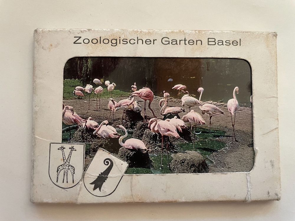 ZOOLOGISCHER GARTEN BASEL - 12 Bildchen 1966 | Kaufen auf Ricardo