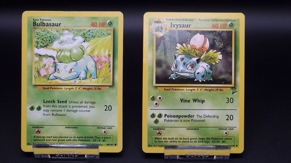 Bulbasaur & Ivysaur | Base set & Base set 2 | En | Ab 1.- | Kaufen auf ...