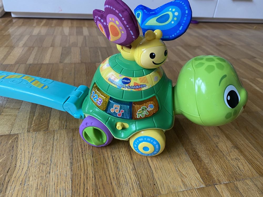 Vtech Baby - Schiebespaß-Schildkröte elektronisch (Gebraucht) in Zürich ...