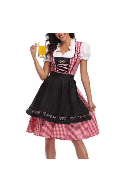 + NEU Damen Dirndl Set Trachtenkleid Oktoberfest Grösse Xl (Neu und originalverpackt) in ...