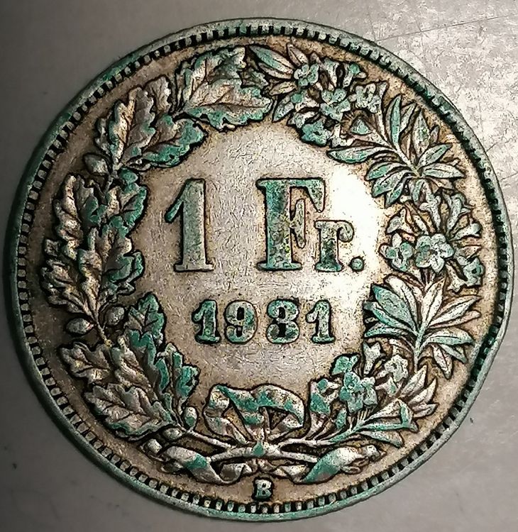 1 Franken Schweiz 1931 (Gebraucht) in Stalden (Sarnen) für CHF 10 – mit Lieferung auf Ricardo kaufen