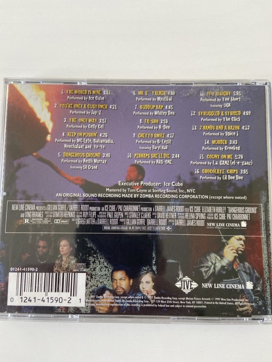 Dangerous Ground Soundtrack CD - Hip Hop Klassiker! (Neu (gemäss ...