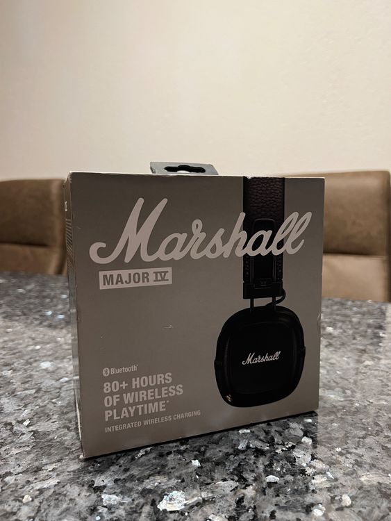 Marshall Major IV Bluetooth Schwarz (Neu (gemäss Beschreibung)) in für ...