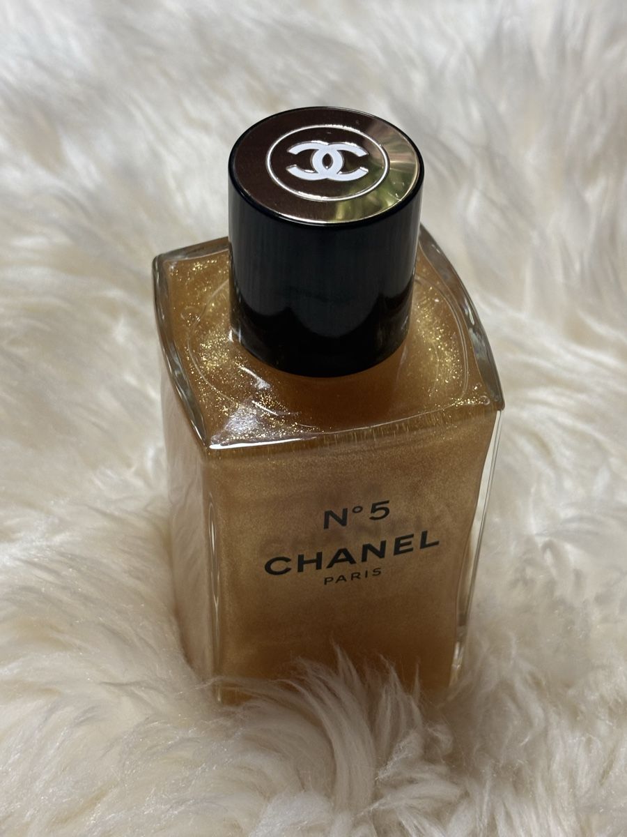 CHANEL Gold Body Glitter BIG BOTTLE 250ml (Neu (gemäss Beschreibung ...