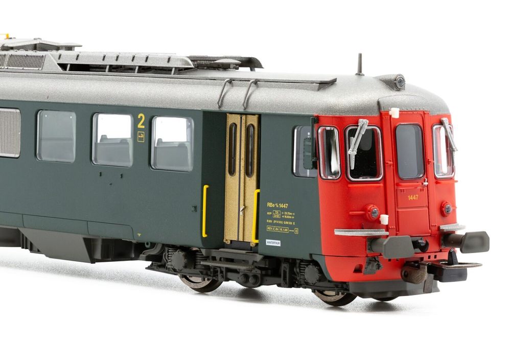 PIKO 96852, RBe 4/4 und BDt mit roter Stirnfront GS digital | Kaufen ...