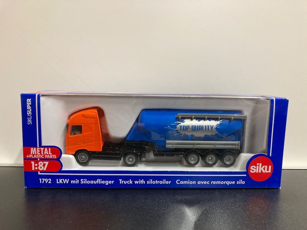 Neu Siku 1792 LKW mit Siloauflieger 1:87 (1x) (Neu und originalverpackt) in Inwil für CHF 8 ...