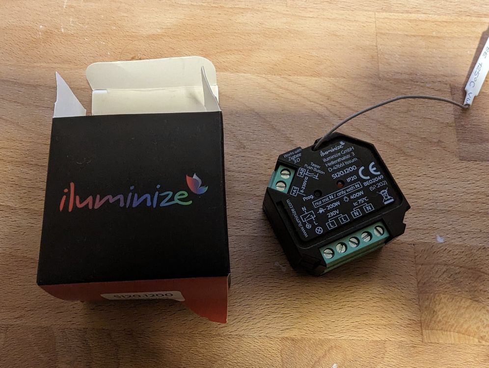 iluminize Zigbee 3.0 Schalt-Aktor Mini | Kaufen auf Ricardo