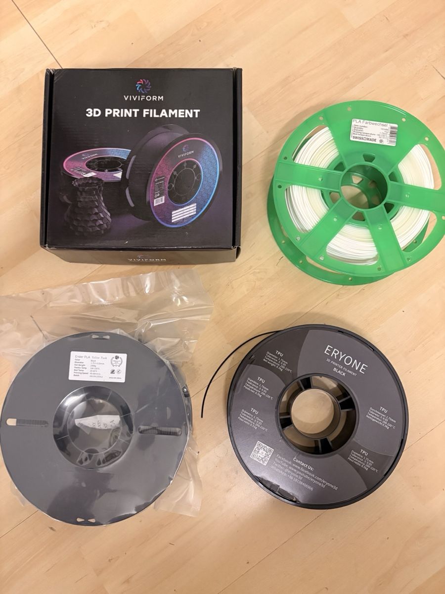 3D Drucker Filament Set: PLA, TPU - Perfekt für den Winter! (Gebraucht ...