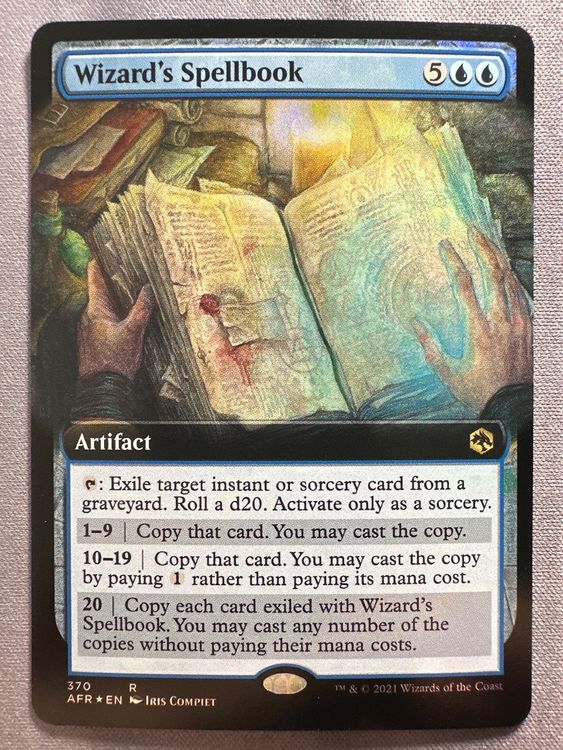 Wizard’s Spellbook FOIL Variant 370 Forgotten Realms | Kaufen auf Ricardo