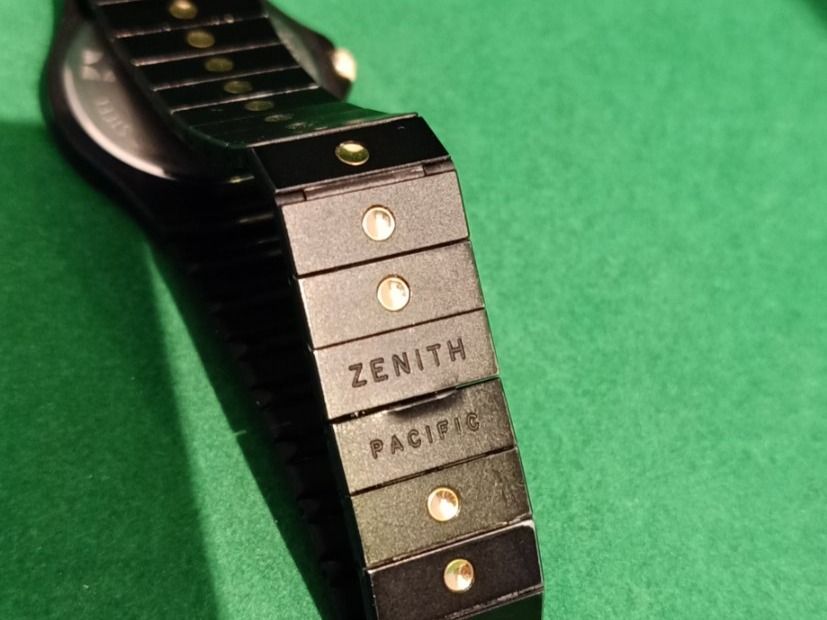 Zenith Pacific, Stahl/Gold 750, full set, läuft, ab Fr.1.- (Gebraucht ...