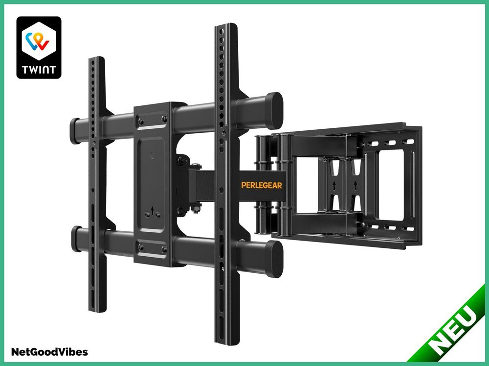 TV Wandhalterung schwenkbar 37-84 Zoll 60kg (Neu und originalverpackt) in Develier für CHF 69.9 ...