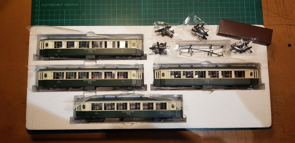 BEMO 7272 134 H0m: RhB Salonwagen Set | Kaufen auf Ricardo