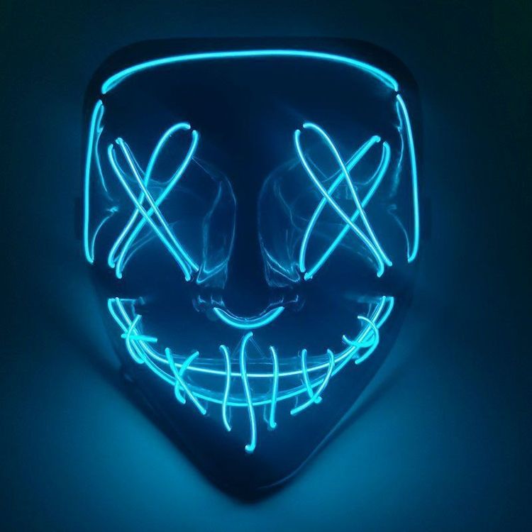 Cosmask Halloween Neon Maske Led Maske 3 Licht modus | Kaufen auf Ricardo Cosmask Halloween Neon Maske Led Maske 3 Licht modus | Kaufen auf Ricardo