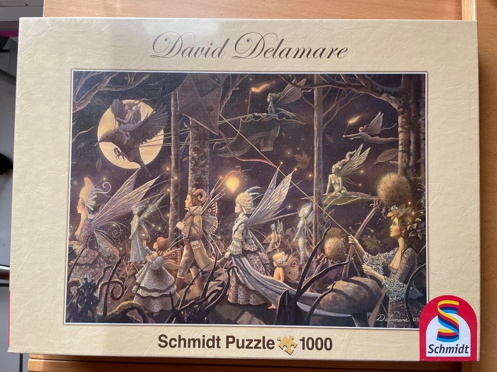 Elfen/ Feen Puzzle, 1000 teilig, David Delamare / 59350 | Kaufen auf ...