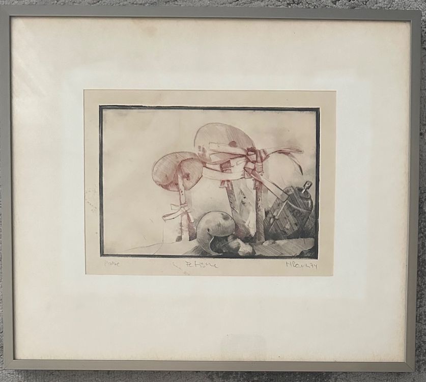 70.er Jahre Interessante Radierung Unl.Sig (Gebraucht) in Root für CHF 19 – mit Lieferung auf ...