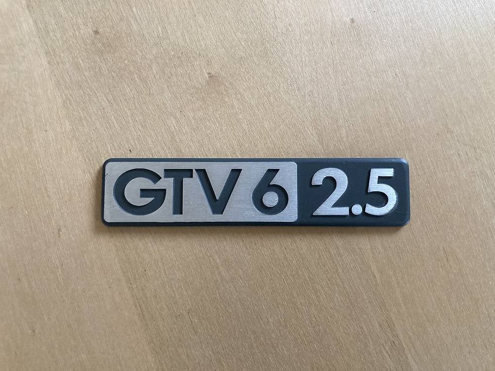 Alfa Romeo GTV GTV6 Originalschild Emblem (Gebraucht) in Frauenfeld für ...