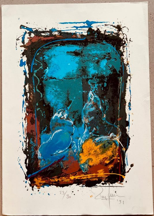 Rolf Knie Lithographie (Gebraucht) in Niederglatt für CHF 100 – mit Lieferung auf Ricardo kaufen