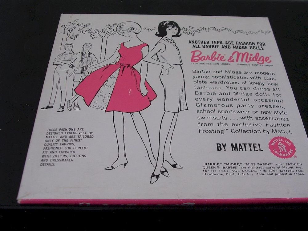 Barbie's never removed from box outfit Knit Hit from 1965 (Neu und ...