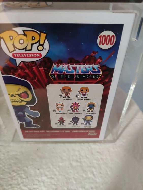 Funko Pop RGS 85 Silber Grading Skeletor (Neu und originalverpackt) in ...