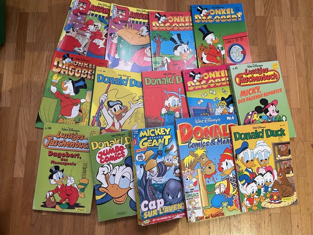 Donald Duck Comicpaket (Gebraucht) in St. Gallen für CHF 25 – mit ...
