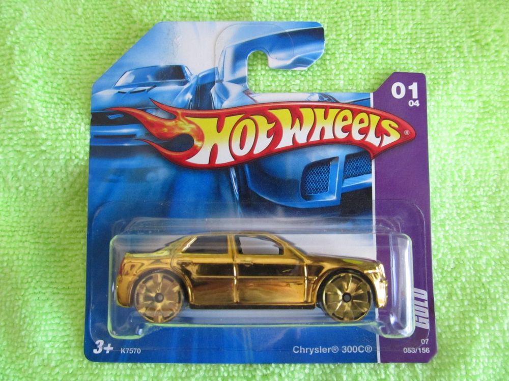 5) Chrysler 300 C, Hot Wheels, GOLD Serie (Neu und originalverpackt) in ...
