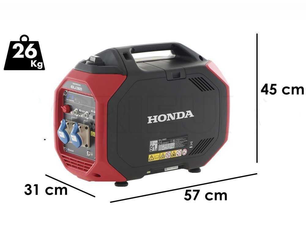 Honda EU 32i 3,2 kVA Stromerzeuger Stromgenerator Benzin SET (Neu und originalverpackt) in ...