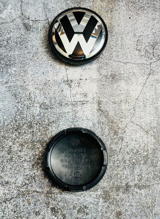 VW Nabendeckel 56 mm Nabenkappen Felgendeckel 1J0601171 Neu (Neu und ...