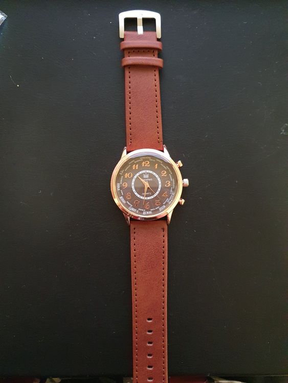 Männer Uhr Shaarms mit Lederarmband (Neu und OVP) (Neu und ...
