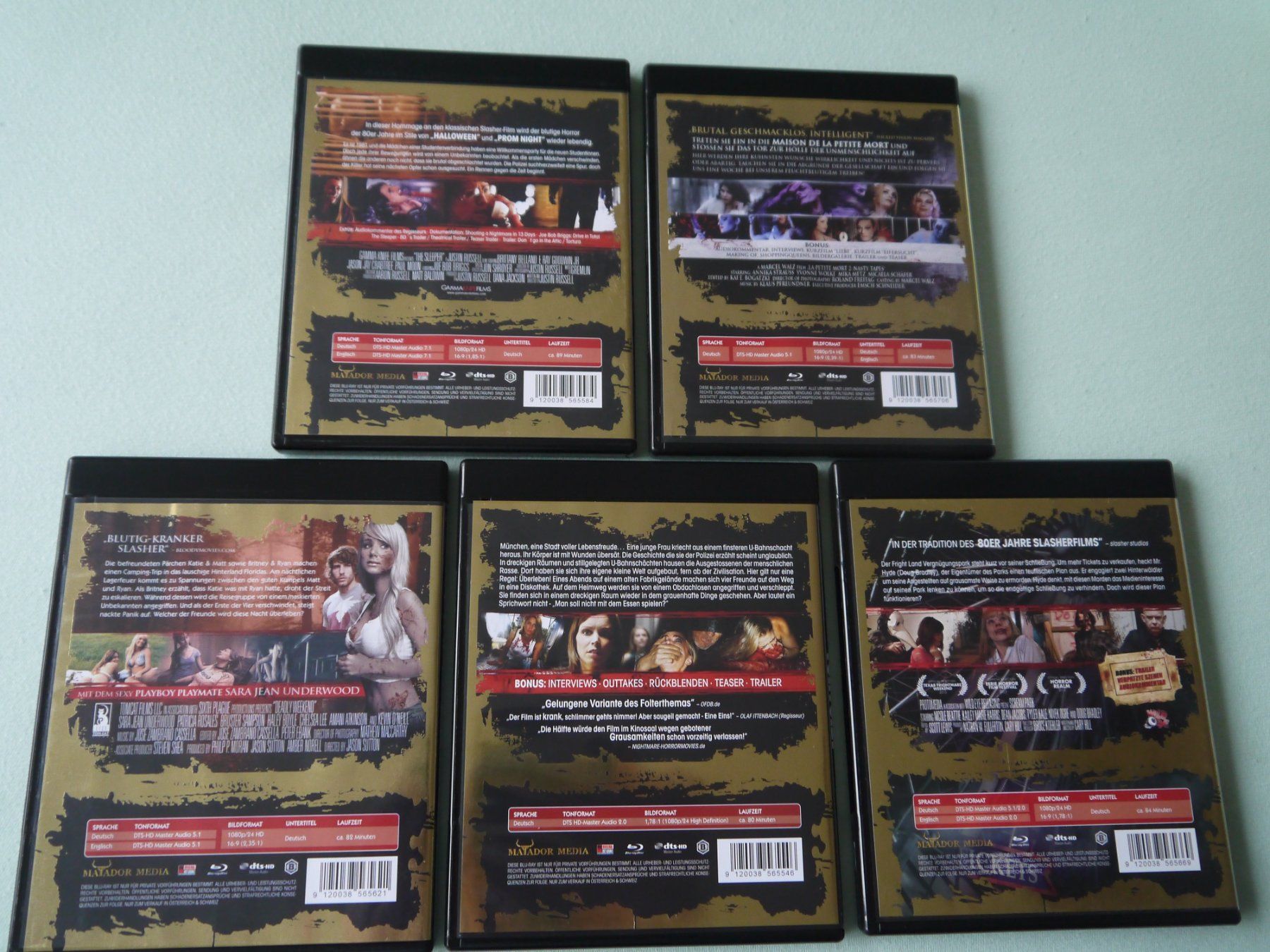 HORROR SAMMLUNG GOLD EDITION UNCUT (Gebraucht) in Hagendorn für CHF 55 ...