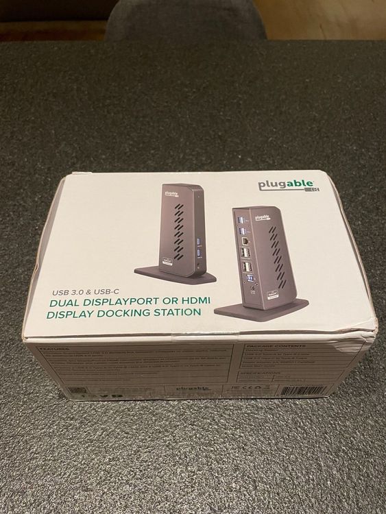 Pluggable 4K Dual Monitor Dockingstation | Kaufen auf Ricardo